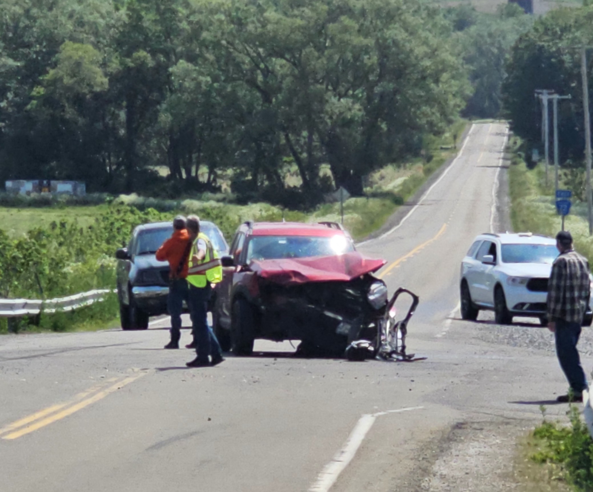Crash on Farrington Hollow Road results in injuries | News, Sports, Jobs - Observer Today